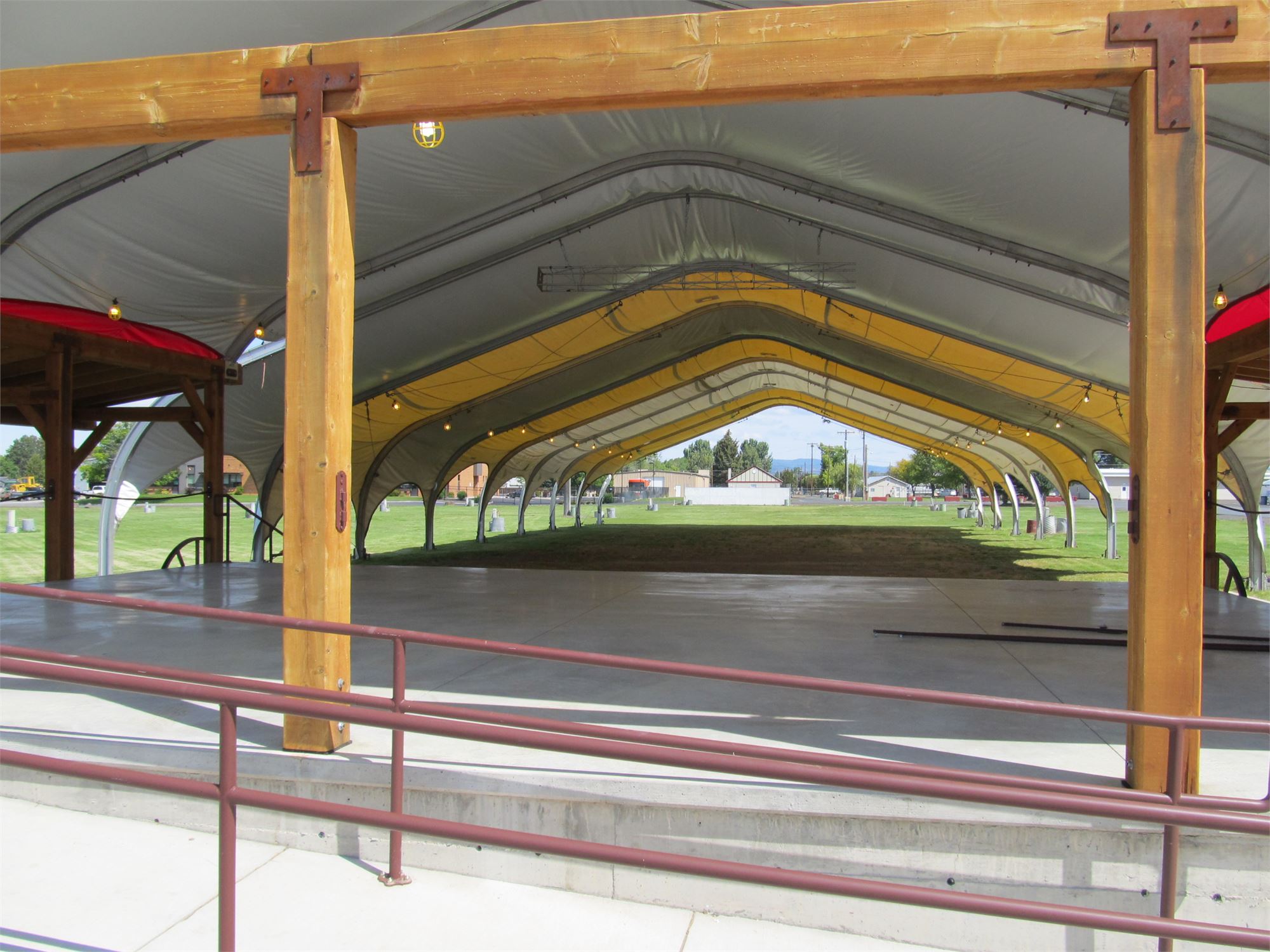 Pavilion Tent & Stage