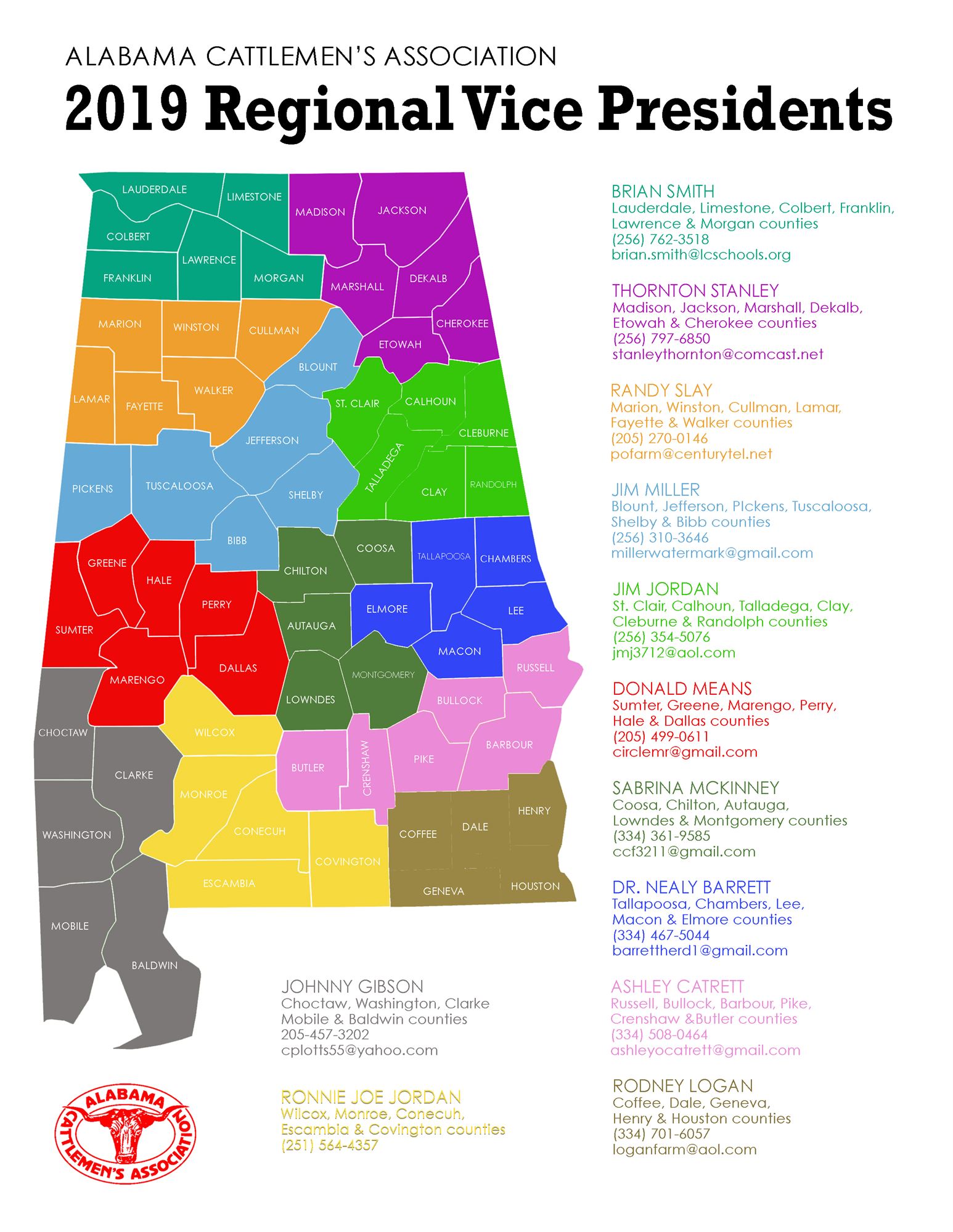 Regional Vice Presidents
