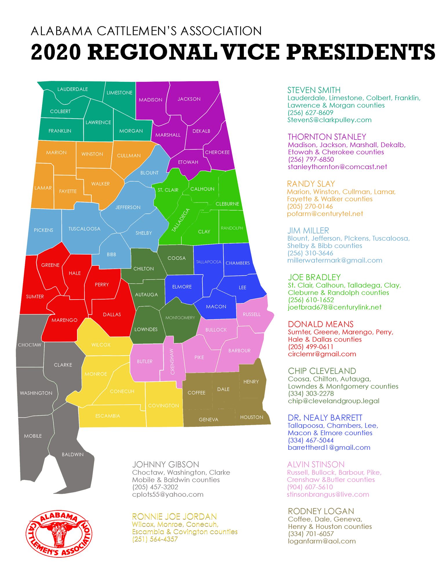 Regional Vice Presidents