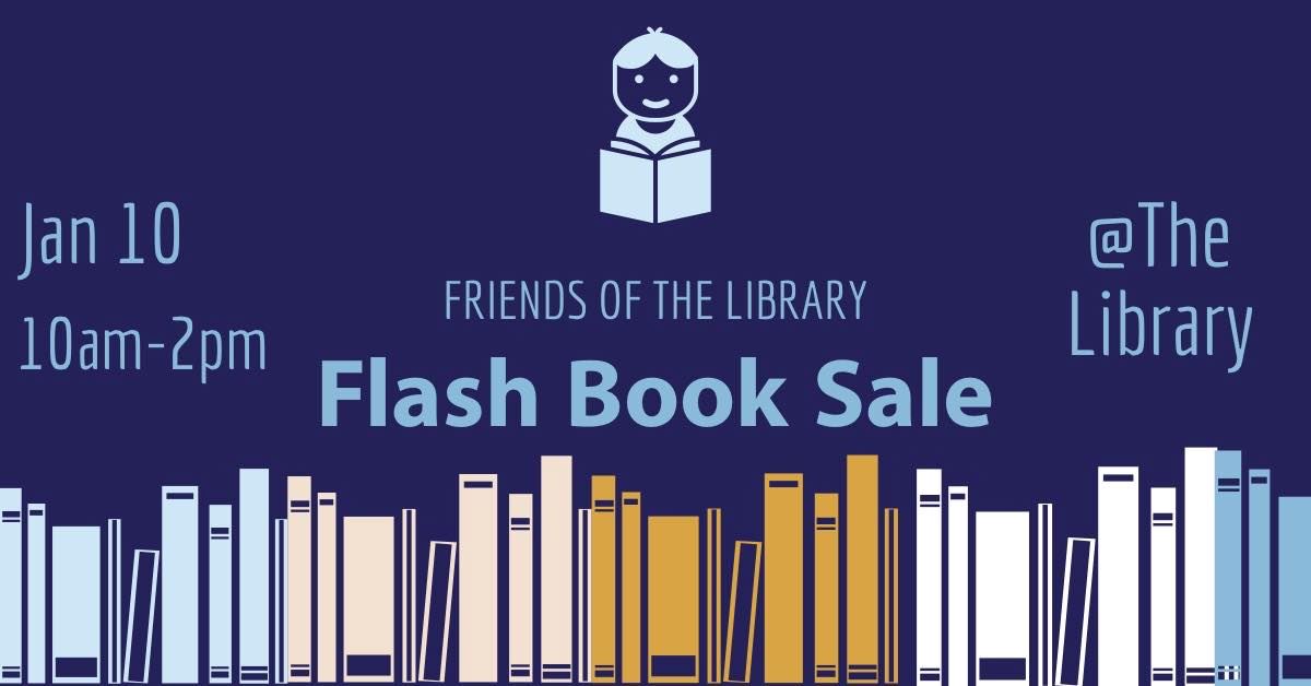 Friend of the Library Flash Sale!