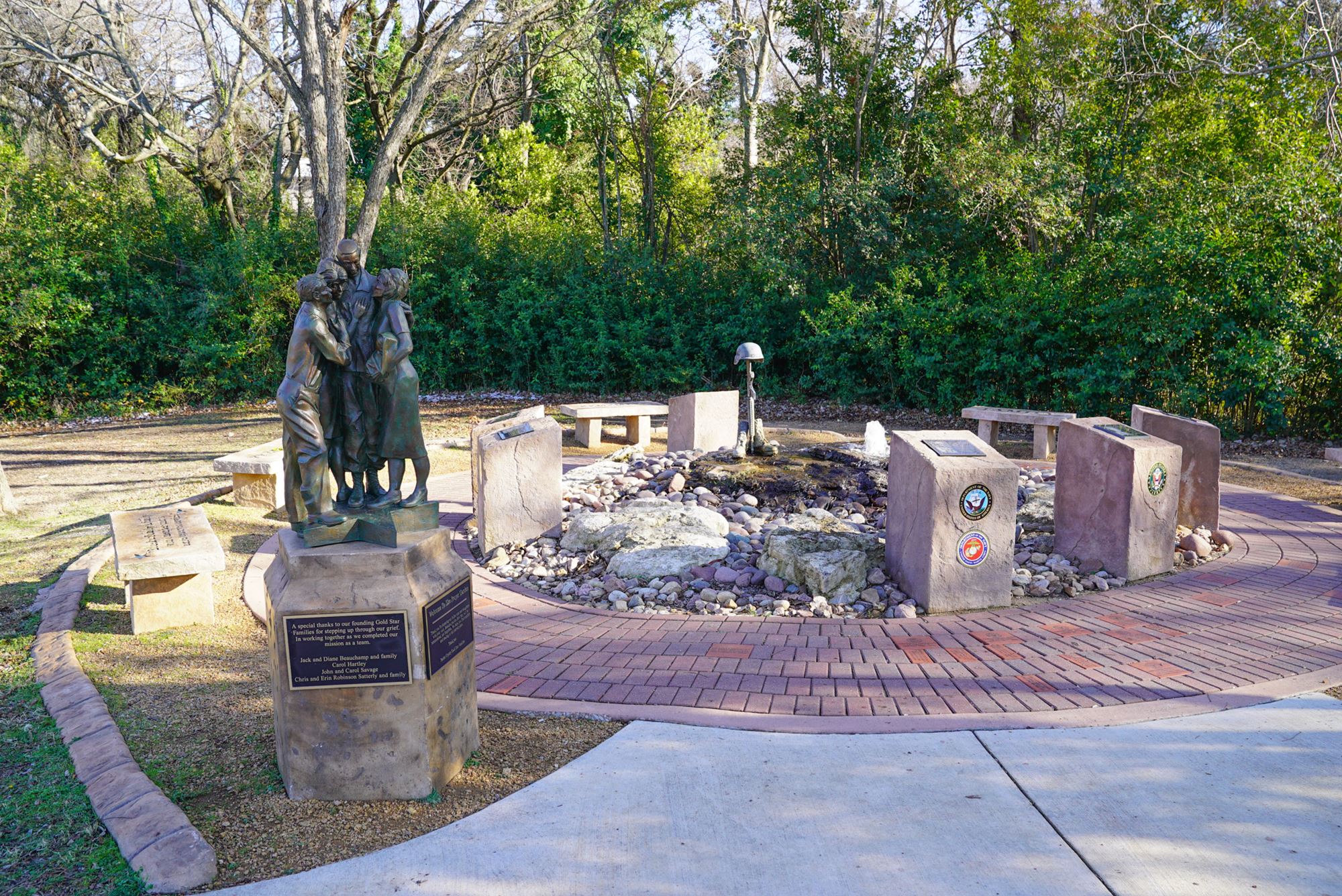 Veterans Memorial at Soldier Spring Park